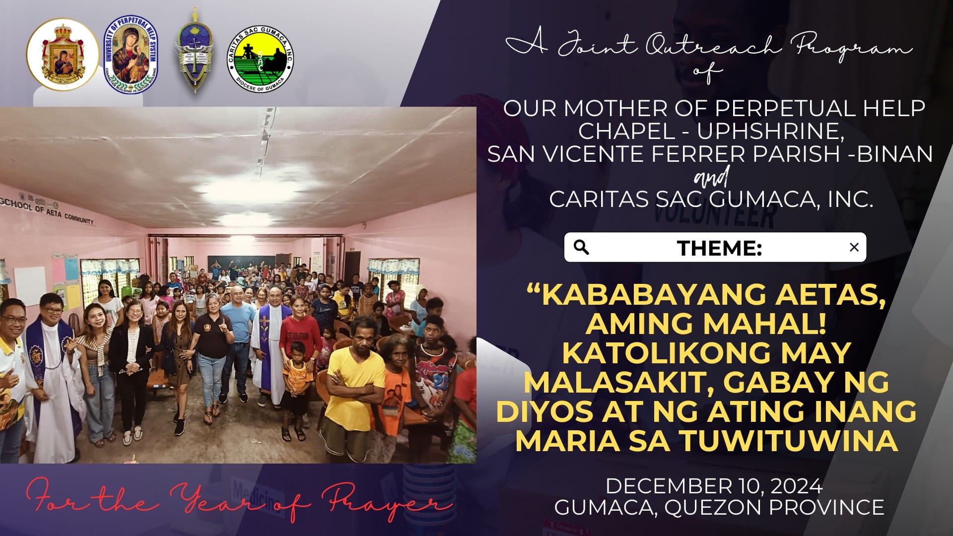 Kababayang Aetas, Aming Mahal! Katolikong may Malasakit, Gabay ng Diyos ...